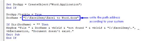 Import Data From Excel Into Word Automatically Using Vba 2 Ways