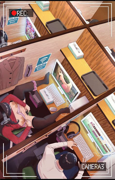 Rule 34 1girls Big Breasts Camera View Hairy Pussy Headphones Masturbation Monitor Original