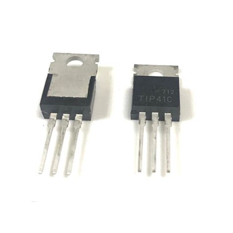 A Class Tip41c Ic Tip41 Transistor 100v 6a 65w 3 Pin General Purpose Npn Transistor To 220 2 Pin