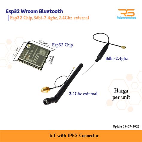 Esp32 Wroom 32u Esp32 Módulo Bluetooth Wifi Iot Con Conector Ipex Esp32 Shopee México