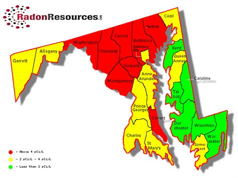 Maryland Radon Mitigation Testing And Levels Radonresources