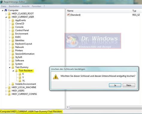 Registry Tutorial Dr Windows