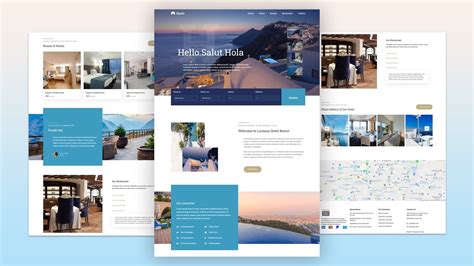 Build A Responsive Hotel Booking Website Html And Css Tutorial Youtube
