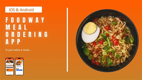 Foodway A Meal Ordering Ionic Angular Mobile App Ios And Android Youtube