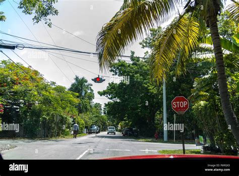 Streets Of Key West Stock Photo Alamy