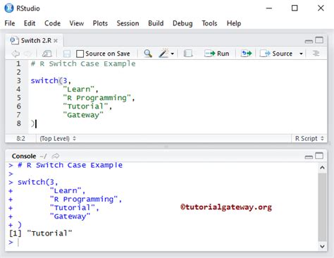 r switch statement