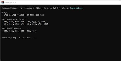 File Edit Error Encoding Request Server Development Help L2j