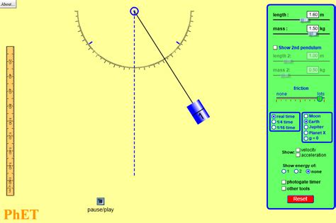 Pendulum Lab Play Online On Flash Museum 🕹️