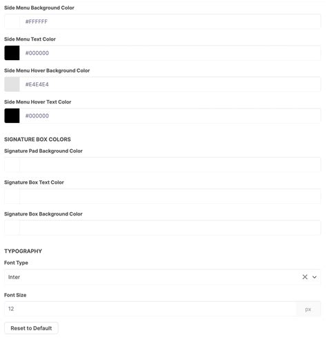 proposal settings suitedash help documentation