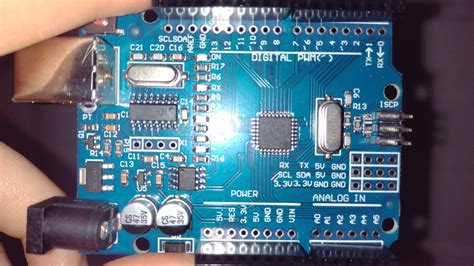 help connecting this pcb chip atmega328p r arduino