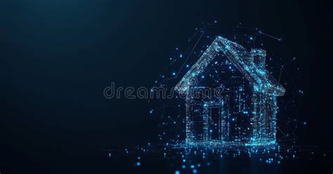 Cutting Edge Smart Home Interface With Icons Representing Digital