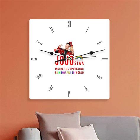 Jojo Siwa Wall Clock Jojosiwamerchstore