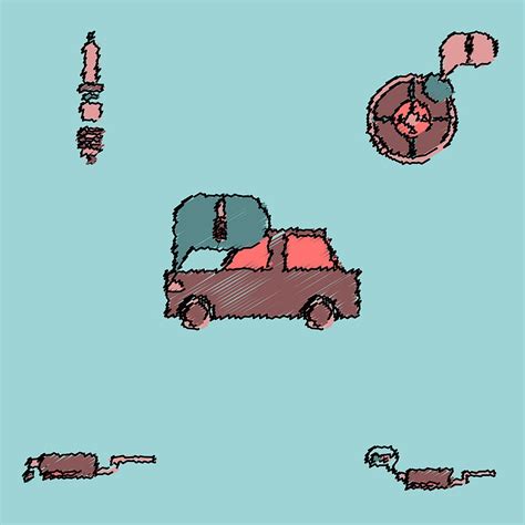 벡터 아이콘 및 자동차 서비스 장비 컬렉션 Eps Ai Uidownload