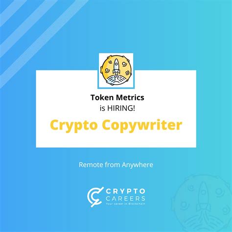 Crypto On Linkedin New Job Crypto Copywriter At Token