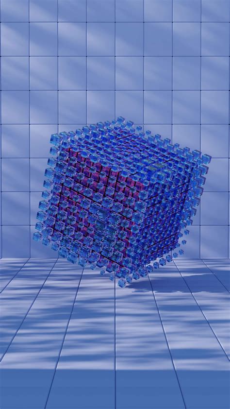 A 3d Glass Abstract Form Background Providing A Modern And Stylish