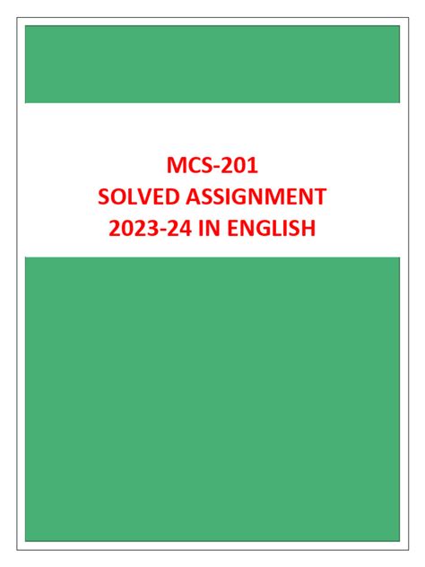 Mcs 201 Em 2024 1 Pdf Pointer Computer Programming Parameter
