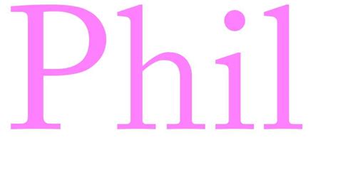 Phil Name For Girls Meaning Popularity And Origin
