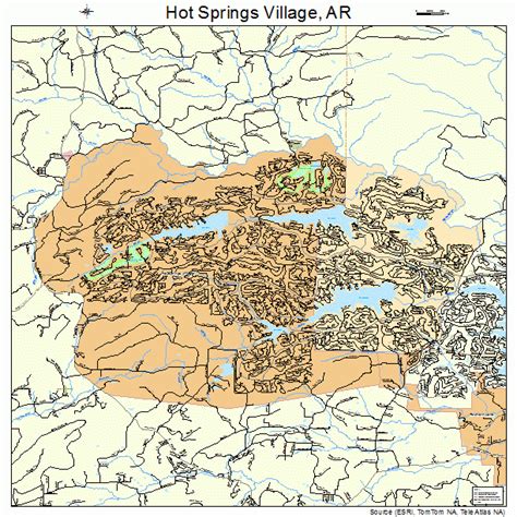 Hot Springs Village Map Tbd Arnedo Ln Hot Springs Ar 71909