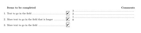 Pdftex Whilenum Loop To Generate Dotfill Lines On A Twocolumn Article Tex Latex Stack