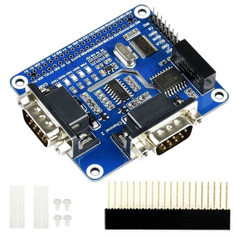 Raspberry Pi 4B 3B 3B Zero 2 Channel Expansion HAT And SPI To RS232 Serial Port Module With