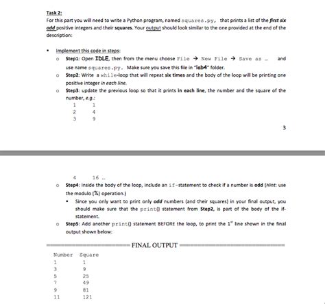 Solved Task 2 For This Part You Will Need To Write A Python