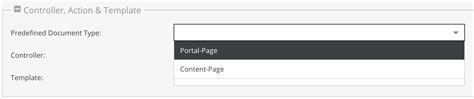 Predefined Document Types Pimcore