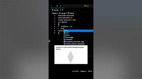 C Star Pattern 7 Digitalcodingadda Coding Python Youtube