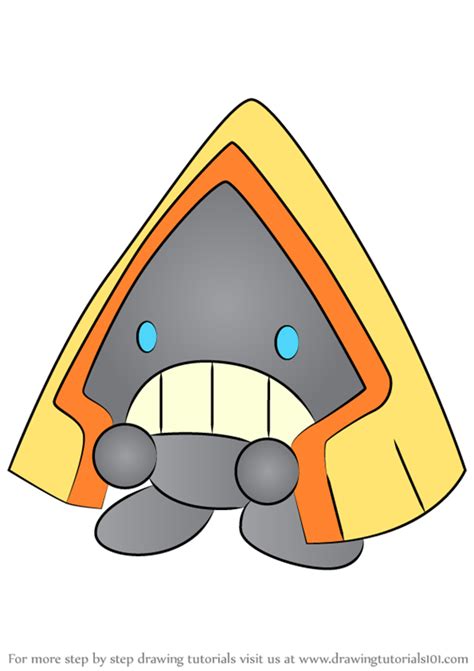 How To Draw Snorunt From Pokemon Pokemon Step By Step