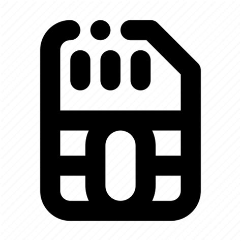Sim Card Memory Mobile Storage Icon Download On Iconfinder