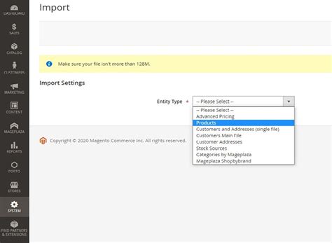 how to import and export products in magento 2 step by step guide