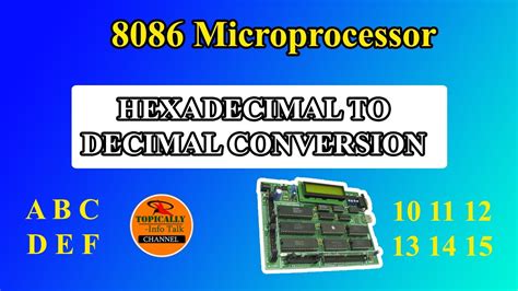 8086 Hexadecimal To Decimal Conversion Program Execution In 8086 Kit Topically Mpmc Youtube