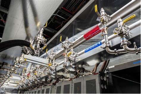 Inside A High Performance Data Center Power Cooling And Exterior Features Interconnections