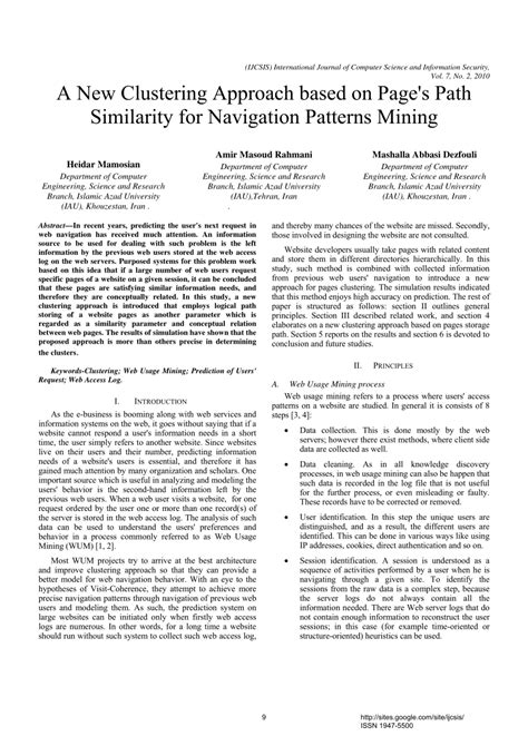 pdf a new clustering approach based on page s path similarity for