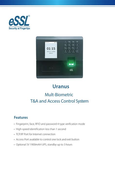 Essl Face Aiface Jupiter At ₹ 9499 Piece Essl Biometric System In Jaipur Id 2853652419533