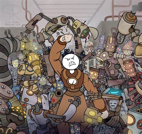 Asserting Dominance By Robosquid On Deviantart