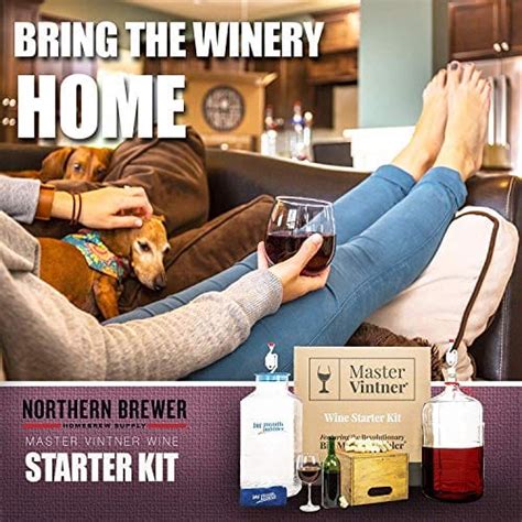 Master Vintner Wine Making Equipment Starter Kit With Plastic Big Mout