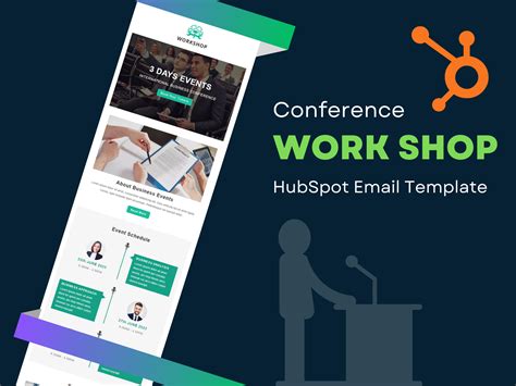Workshop Event Hubspot Email Newsletter Template By Pennyblack Templates On Dribbble