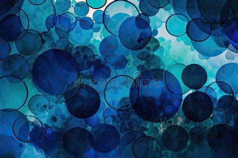 Mesmerizing Display Of Layered Circles In Varying Sizes And Shades Of