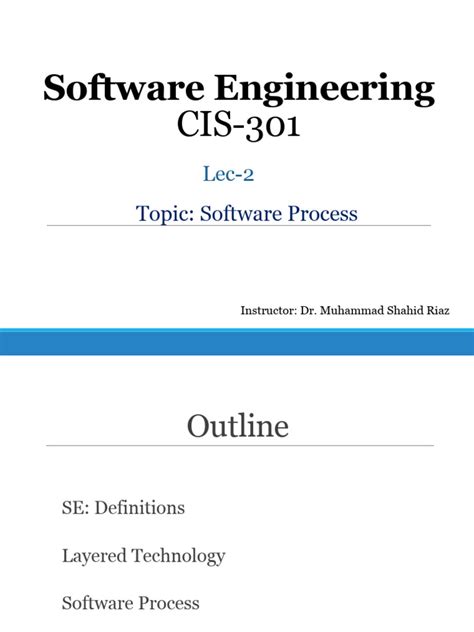 Lec 2 Se Sw Process Pdf Software Engineering