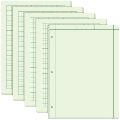 Seajan 5 Pcs Engineering Paper Notebook Engineering