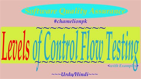 Lecture11b2 Levels Of Control Flow Testing Whitebox Technique