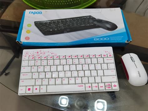 RAPPO WIRELESS KEYBOARD MOUSE Computers Tech Parts Accessories Computer Keyboard On Carousell