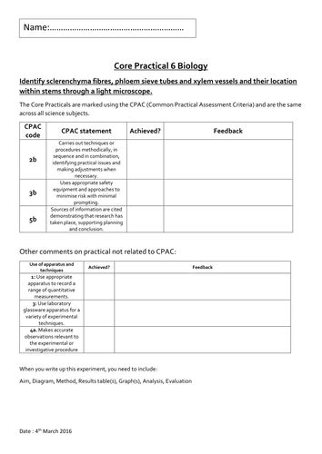 Snab 2015 Cpac Core Practical Front Covers Teaching Resources Snab 2015 Cpac Core Practical Front Covers Teaching Resources