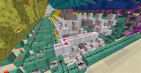 more shots of the redstone computer i posted last week r redstone