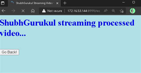 GitHub ShubhGurukul Video Streamer Webapp