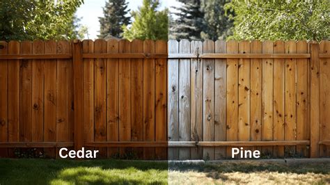 Cedar Vs Pine Which Fence Material Is Right For You Le Meridien Chambers