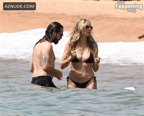 Heidi Klum And Tom Kaulitz Sexy In The Sun In Sardinia Aznude