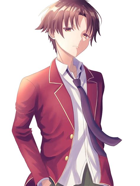 Anime Tv Series Classroom Of The Elite Season 2 Kiyotaka Ayanokoji Red