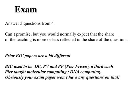 Ppt Biologically Inspired Computing Revision Lecture Powerpoint Presentation Id5498001