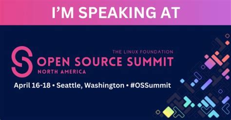 david kuster on linkedin i ll be speaking at cdcon part of the linux foundation s open source…
